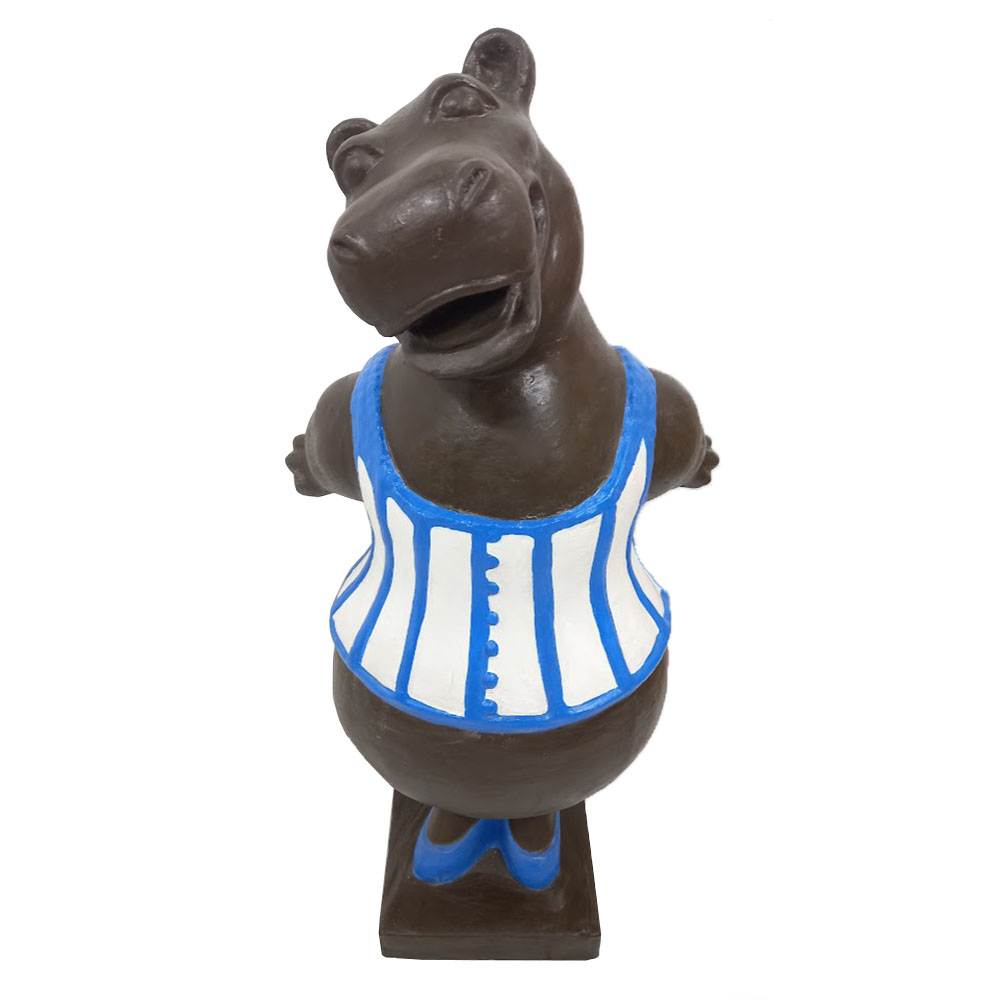 Hippo Ballet Statue 100cm - Prime Factory Outlet